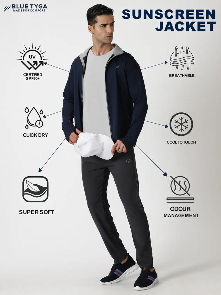 Sunscreen Jacket - The Ultimate Sun Protection Wear – Blue Tyga