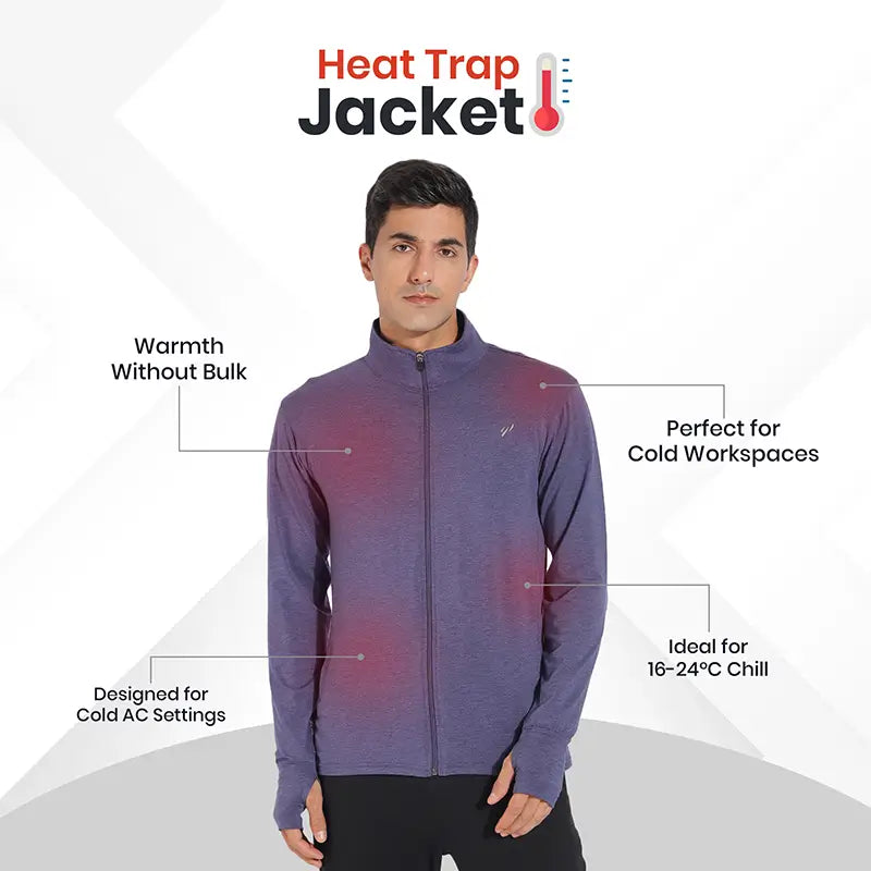 Anti AC Thermal Jacket – Blue Tyga